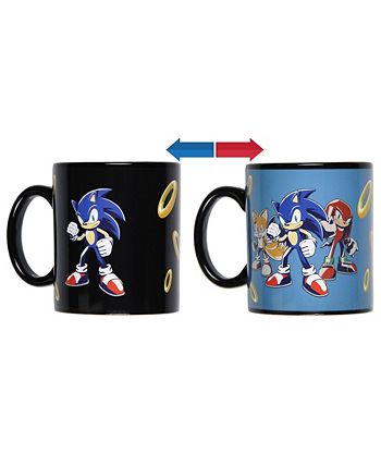 Sonic The Hedgehog Design Heat Changing 16 OZ Tea Coffee Beverage Mug ...