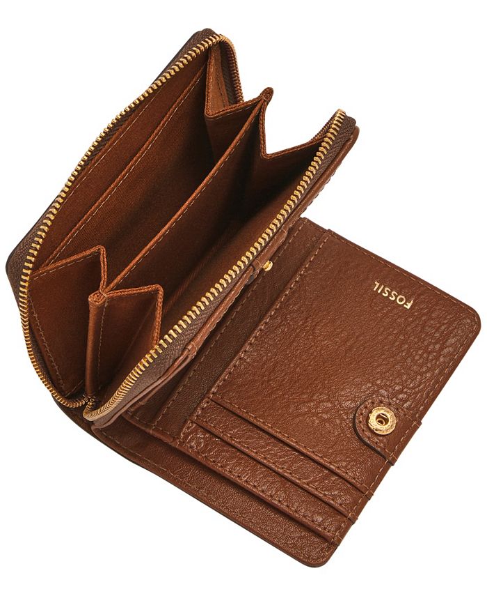Fossil Logan Mini Multifunction Wallet - Macy's