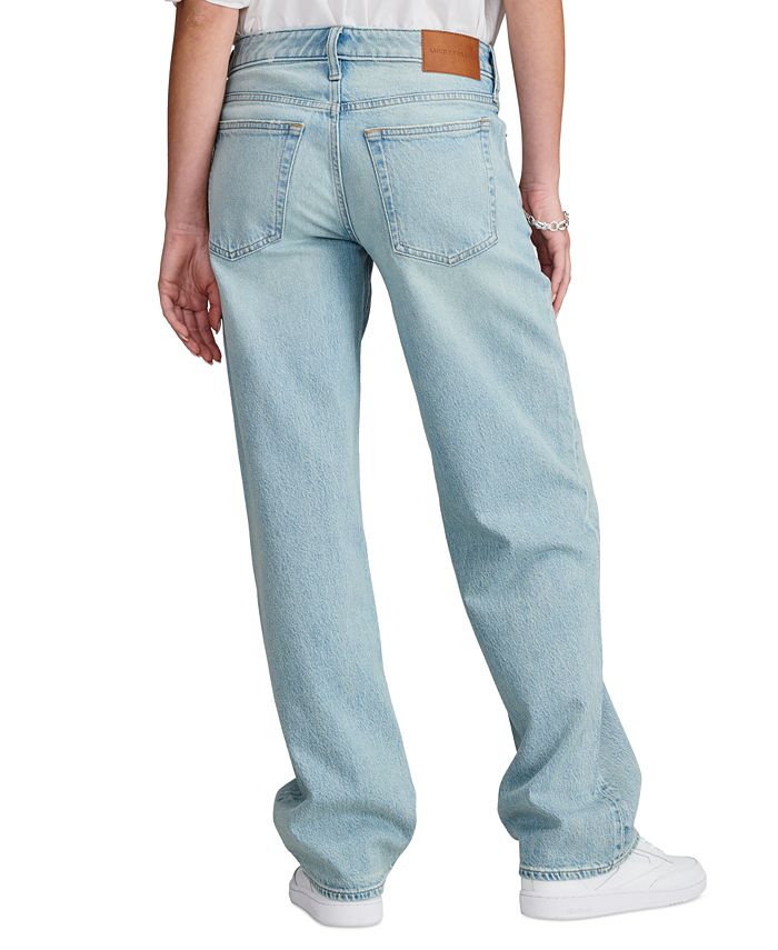 Lucky Brand Women's The Baggy Wide-Leg Jeans - Macy's