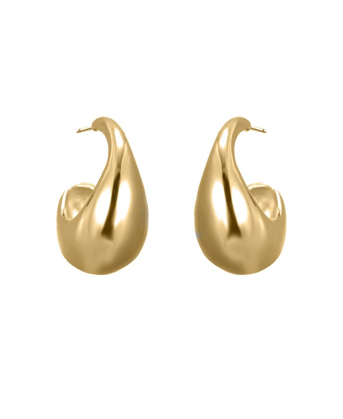 by Adina Eden Solid Graduated Curved Stud Earring - Macy's