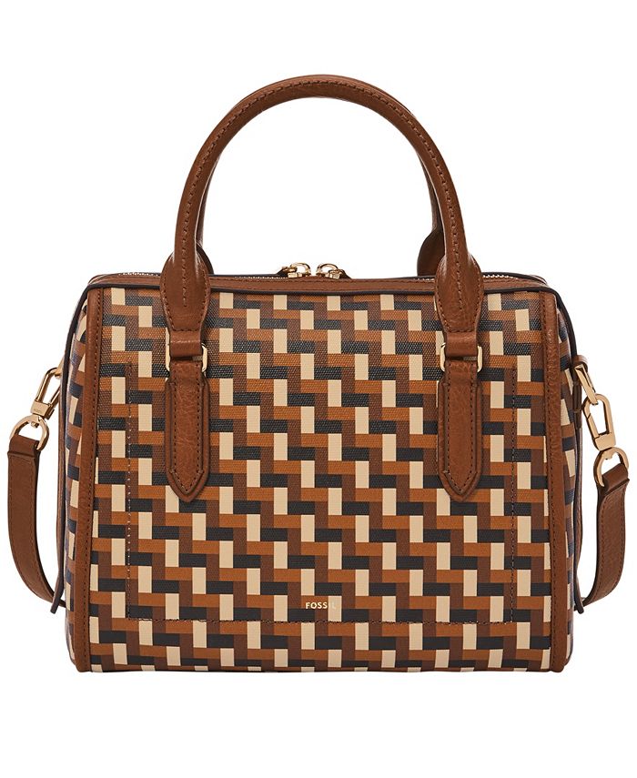 Fossil Williamson Satchel Bag - Macy's