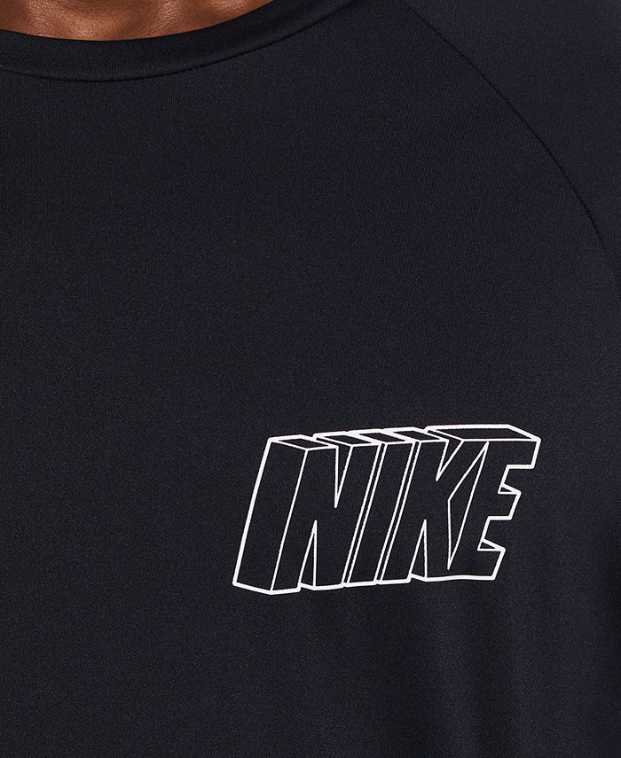 Nike Men's Swoosh At Sea Printed Long-Sleeve Hydroguard Rash Guard - Macy's
