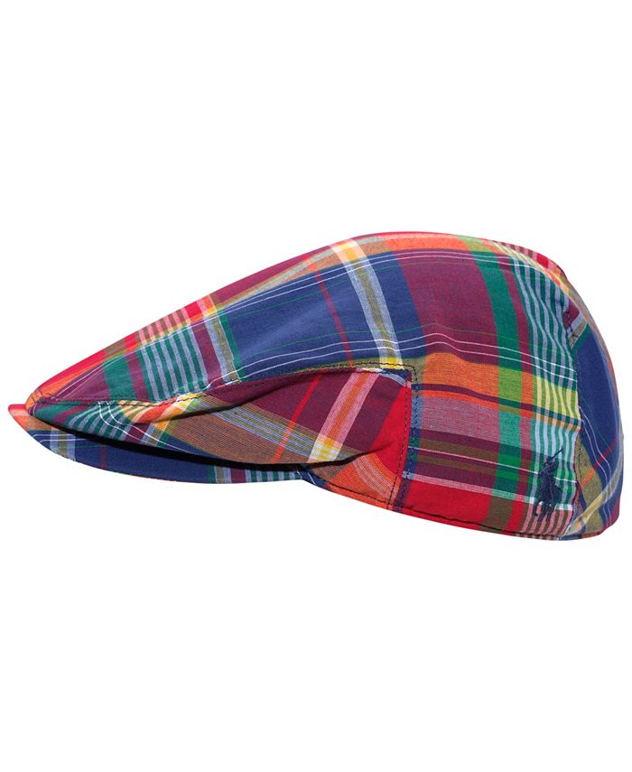Polo Ralph Lauren Men's Plaid Driver Cap - Macy's