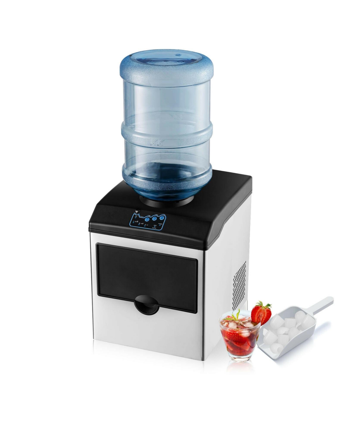 Click here for Inolait 2-in-1 Stainless Steel Countertop Ice Make... prices
