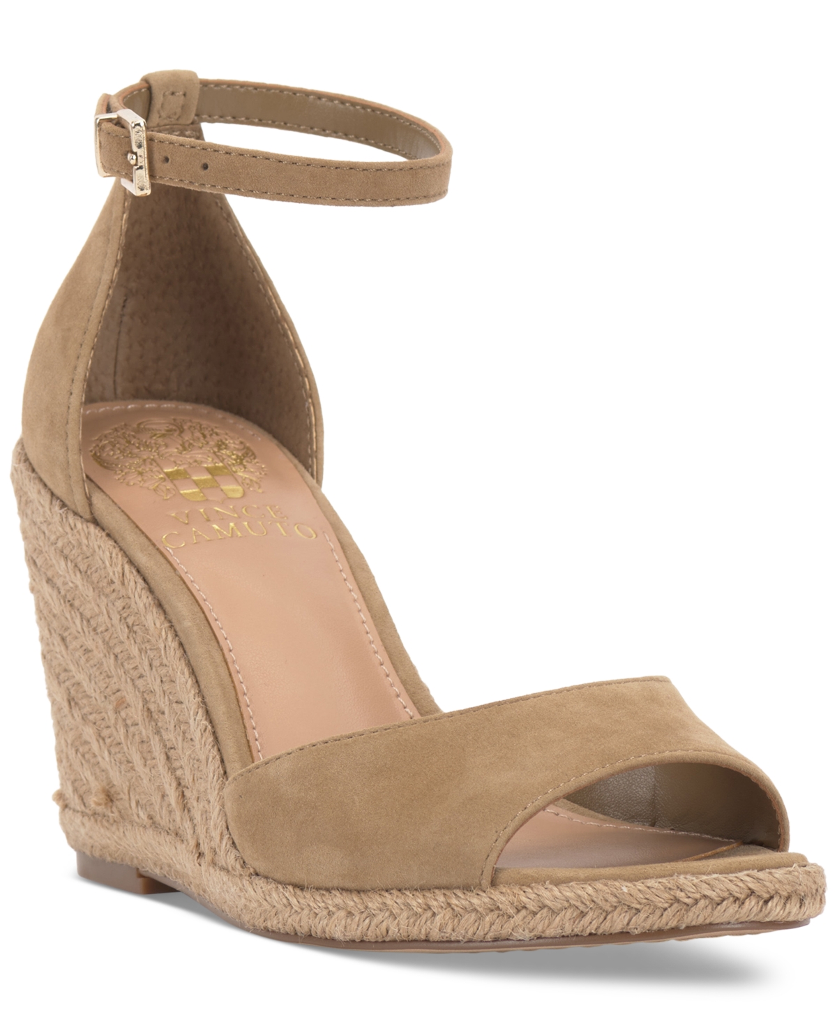 Click here for Vince Camuto Felyn Two-Piece Espadrille Wedge Sand... prices