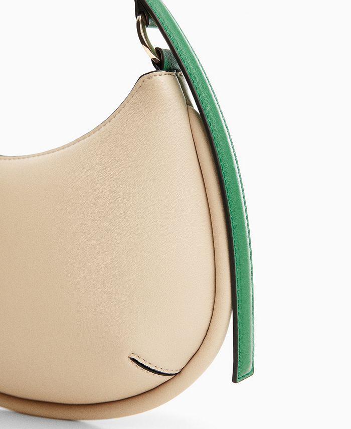 MANGO Women's Leather-Effect Shoulder Bag - Macy's