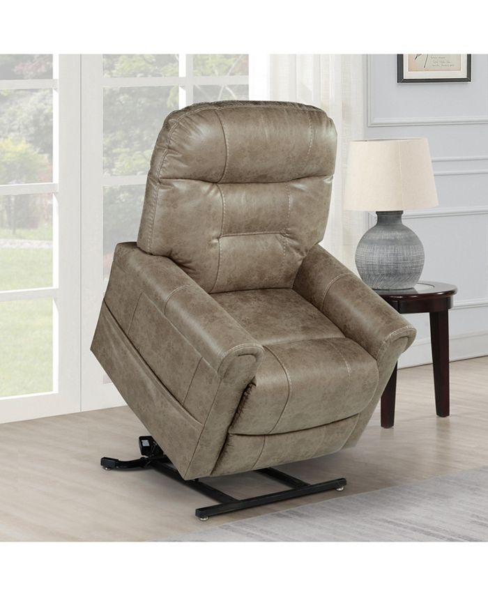 Steve Silver Ottawa 34" Power Lift Chair, Heat, Massage - Macy's