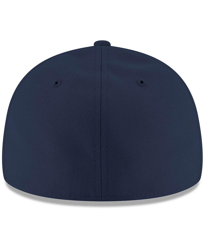 New Era Men's Navy Blank Low Profile 59FIFTY Fitted Hat - Macy's