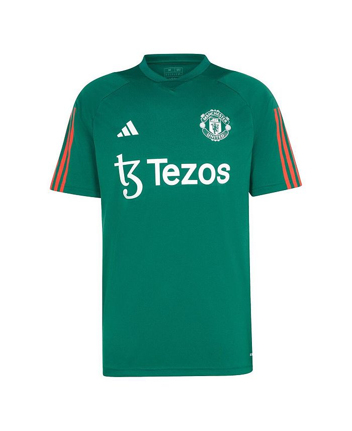 adidas Men's Green Manchester United 2023/24 Training Jersey - Macy's