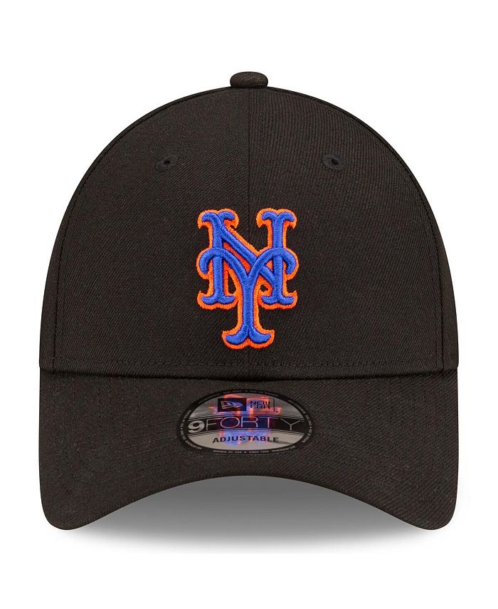 New Era Men's Black New York Mets Alternate The League 9FORTY ...