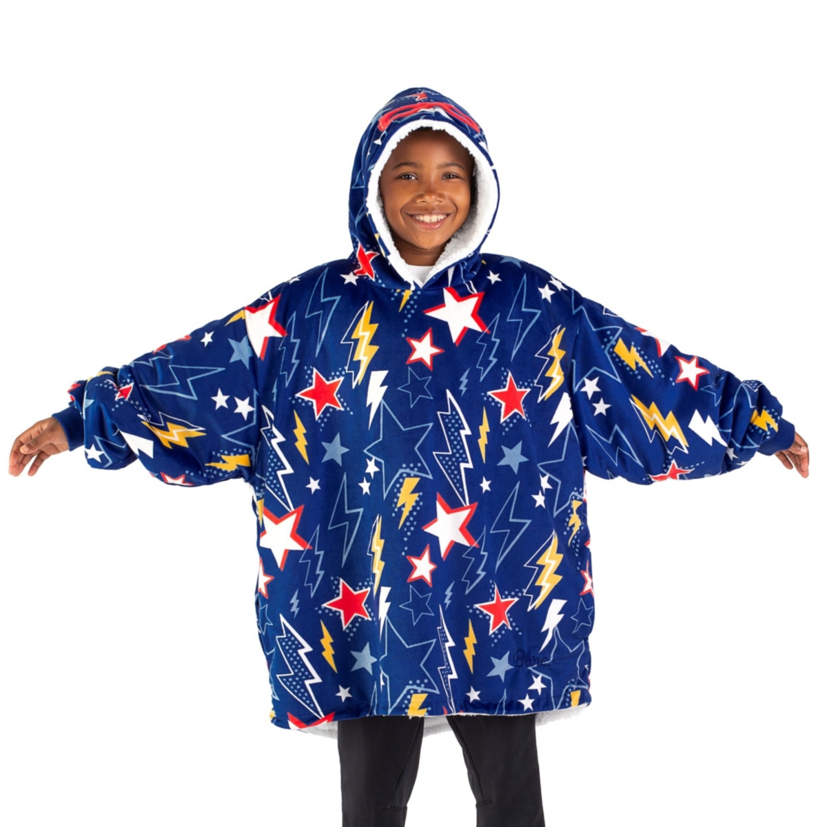 Click here for The Bare Homey - Youth Wearable Blanket - Sherpa S... prices