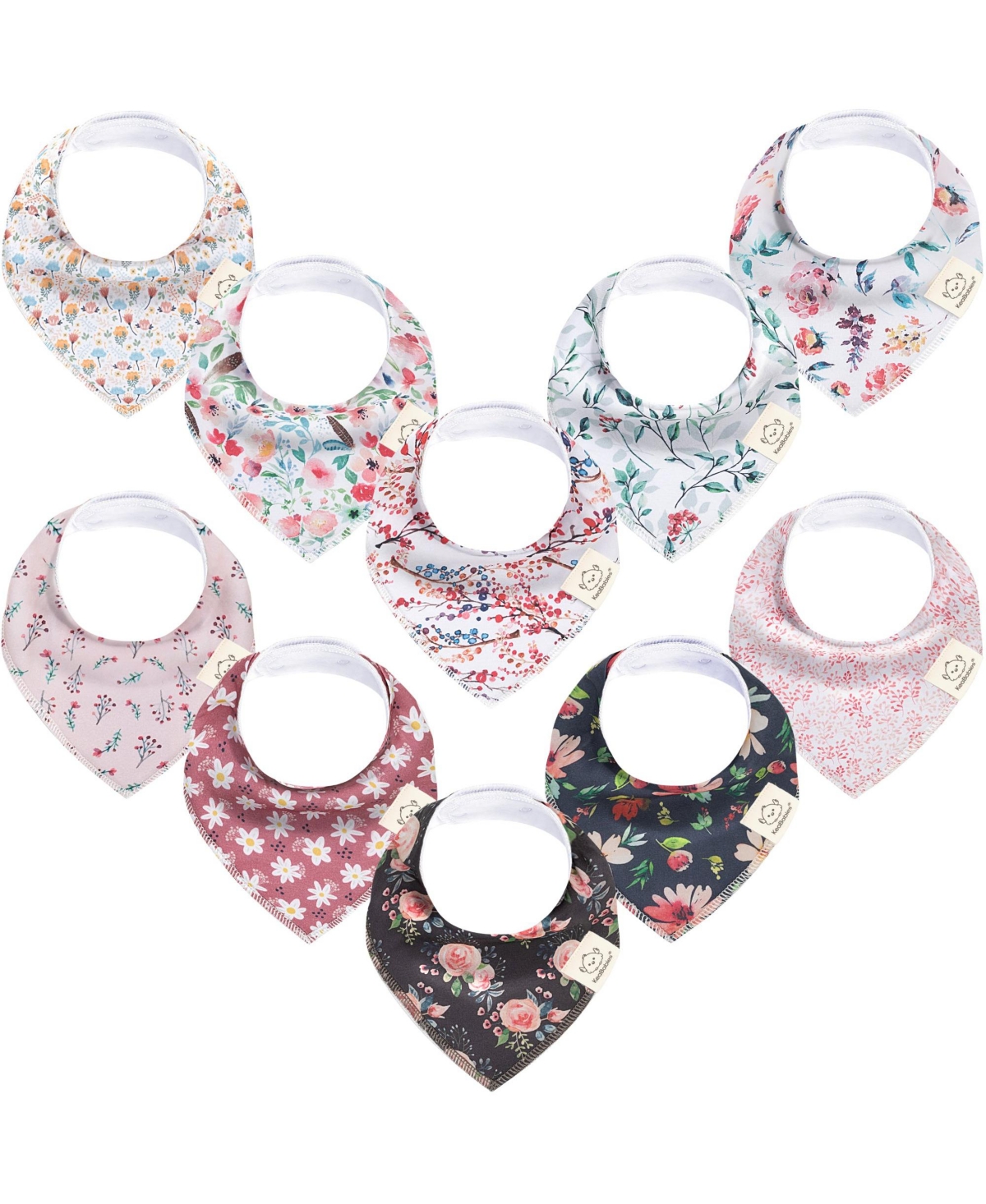 Click here for KeaBabies 10pk Baby Bandana Bibs  Cotton Baby Droo... prices