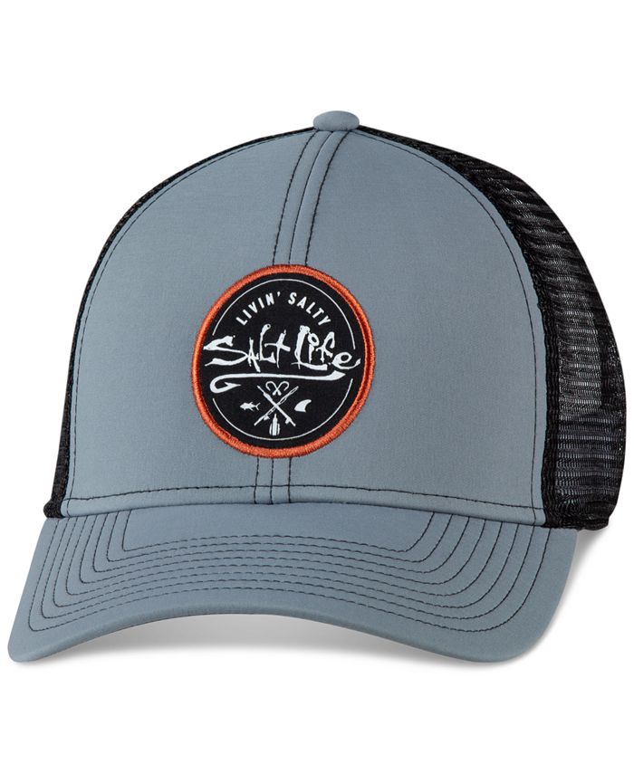 Salt Life Men's Playin' Hookie Relaxed-Fit Stretch Hat - Macy's