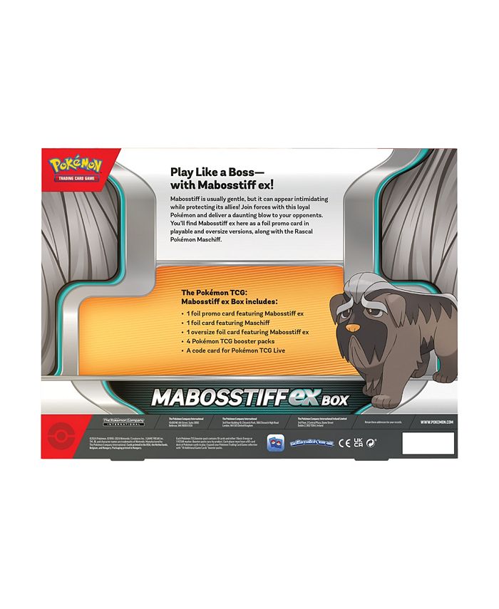 Pokemon TCG Mabosstiff Ex Box - Macy's