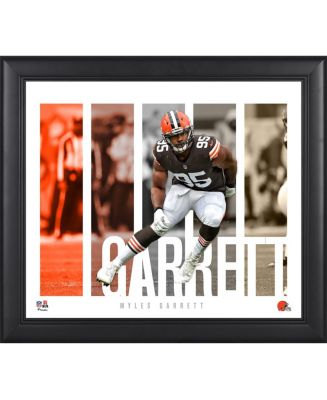 Myles Garrett Cleveland Browns Framed 15" x 17" Player Panel Collage ...