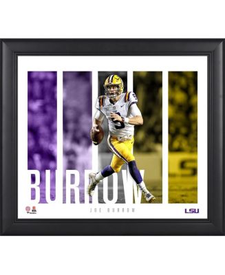 Joe Burrow LSU Tigers Framed 15" x 17" Player Panel Collage - Macy's