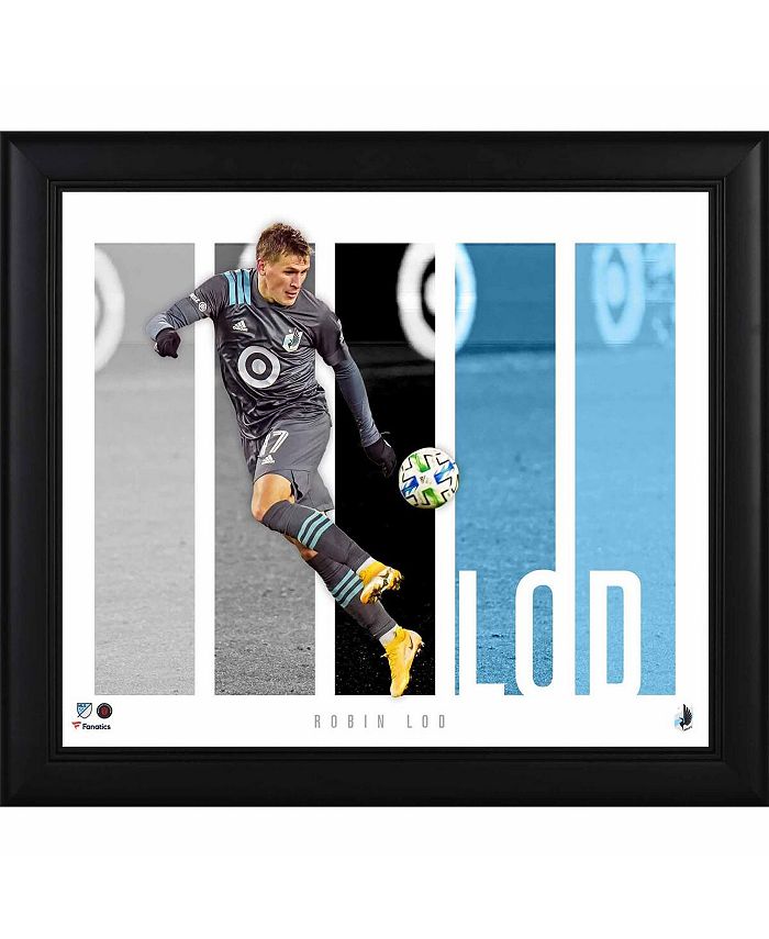 Fanatics Authentic Robin Lod Minnesota United FC Framed 15" x 17 ...