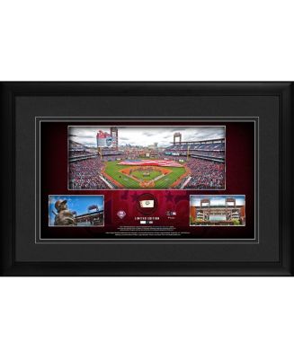 Philadelphia Phillies Framed 10" x 18" Stadium Panoramic Collage with a ...