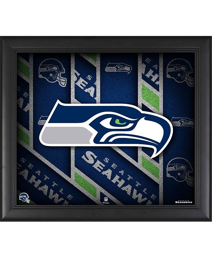 Fanatics Authentic Seattle Seahawks Framed 15" x 17" Team Threads ...