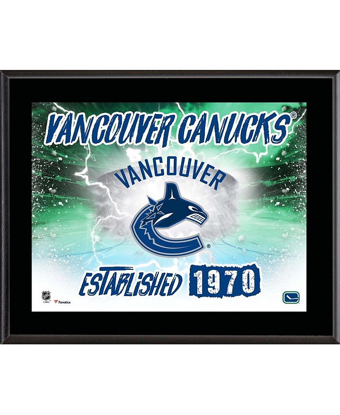 Fanatics Authentic Vancouver Canucks 10.5" x 13" Sublimated Horizontal ...