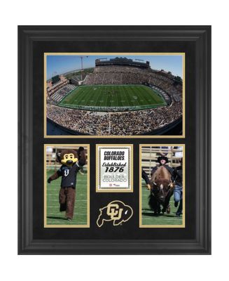 Colorado Buffaloes Folsom Field Framed 20'' x 24'' 3-Opening Collage ...