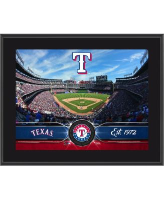 Texas Rangers 10.5" x 13" Sublimated Team Plaque - Macy's