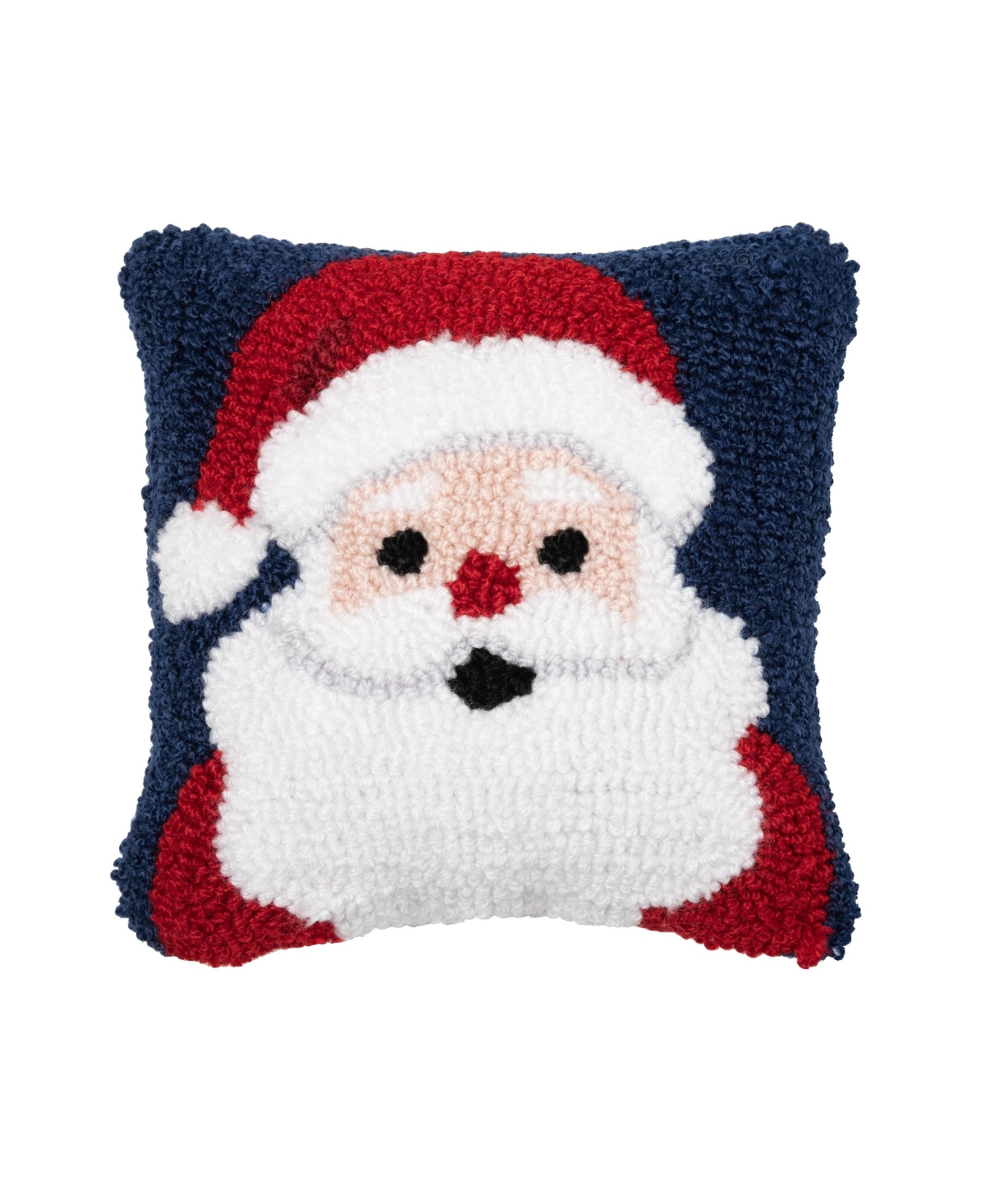 Click here for 8 x 8 Christmas Santa Wishes Santa Face on Black B... prices