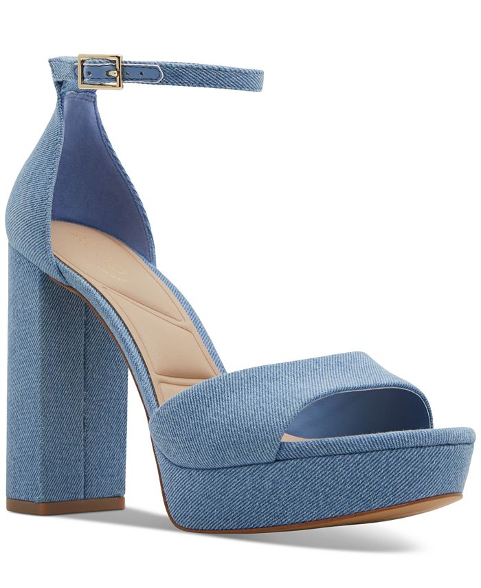 ALDO Women's Enaegyn2.0 Two-Piece Block-Heel Sandals - Macy's