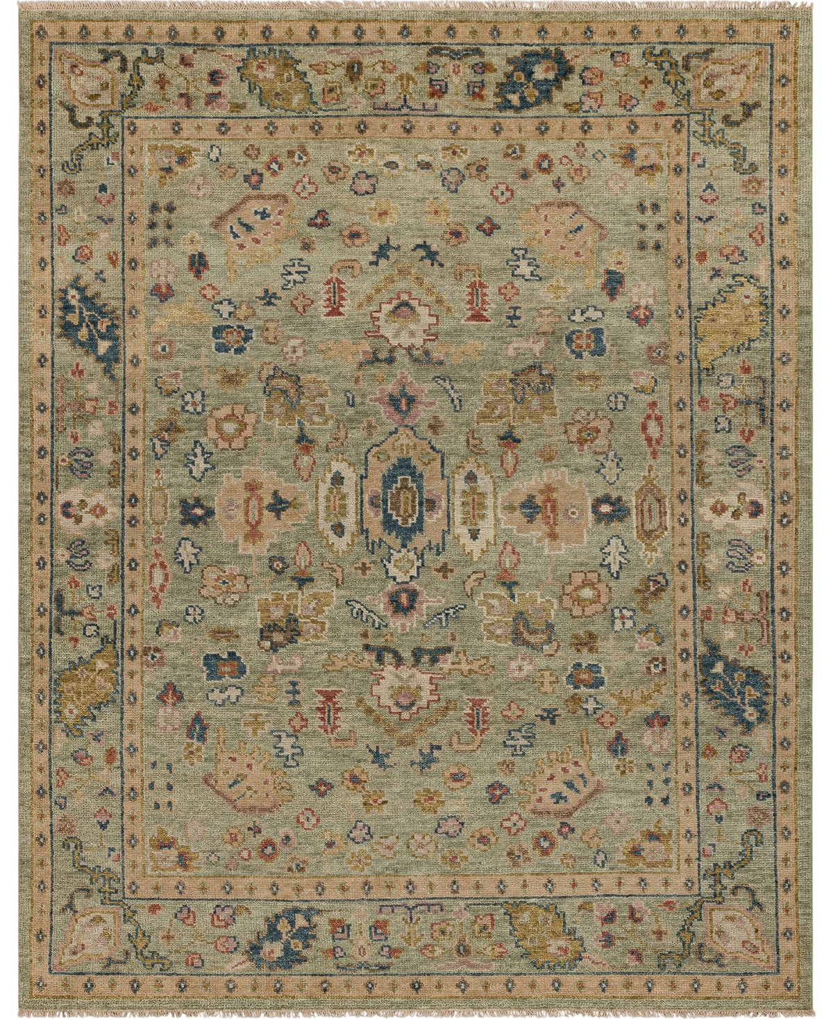 Click here for Karastan Balboa Alicante 6 x 9 Area Rug - Sage prices