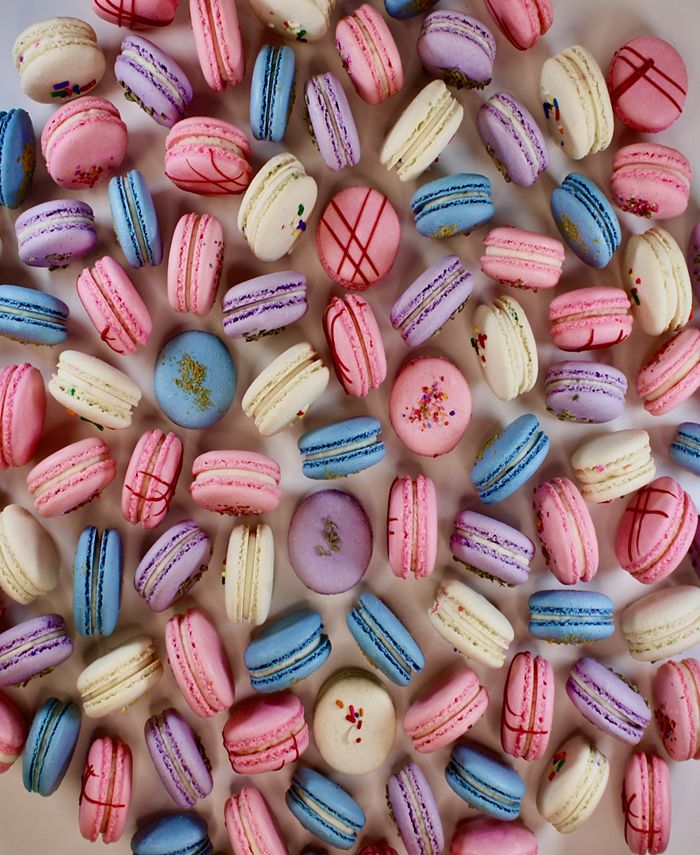 Savor Patisserie The Unicorn Collection French Macarons, 20 Count Box ...