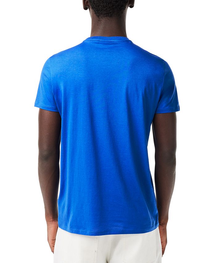 Lacoste Men's Classic Crew Neck Soft Pima Cotton T-Shirt - Macy's