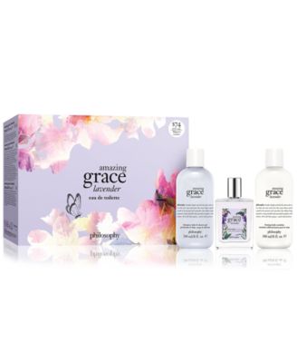 philosophy 3-Pc. Amazing Grace Lavender Eau de Toilette Gift Set ...
