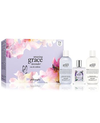 philosophy 3-Pc. Amazing Grace Lavender Eau de Toilette Gift Set ...