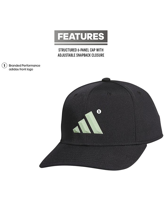 adidas Men's Three Bar Snapback 2.0 Cap - Macy's