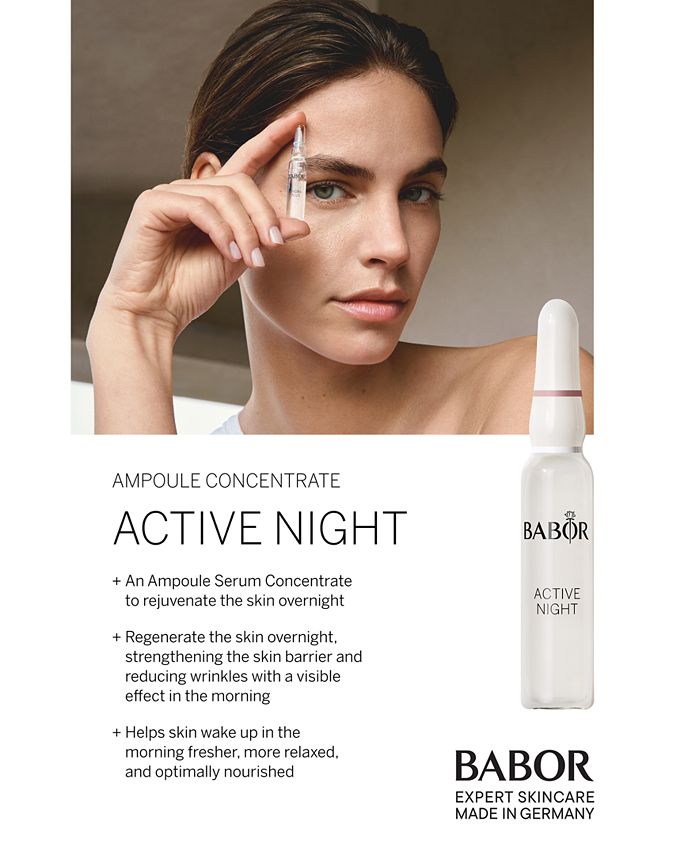 BABOR Active Night Ampoule Concentrates - Macy's