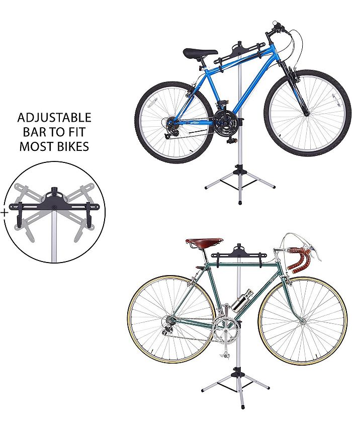 Raxgo Freestanding Bike Stand, 1 Bicycle Stand with Adjustable Height ...