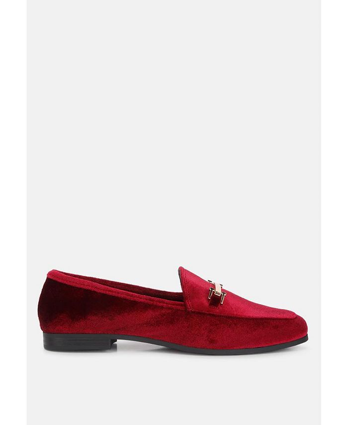 London Rag evelio horsebit embellsihed velvet loafers - Macy's
