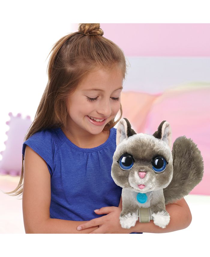Inside Out 2 FurReal Friends Wag-A-Lots Kitty Interactive Toy, 8" Walking Plush Cat with Sounds ...
