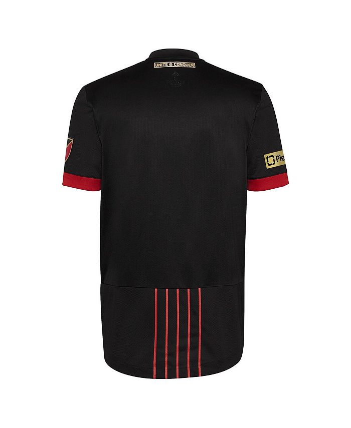 adidas Men's Black Atlanta United FC 2021 The BLVCK Kit Authentic ...
