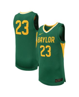 Men's Nike #23 Green Baylor Bears Replica Basketball Jersey - Macy's