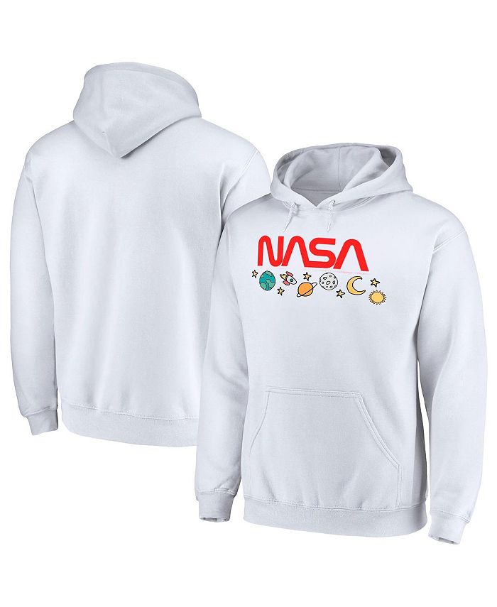 Philcos Men's White NASA Drawings Pullover Hoodie - Macy's