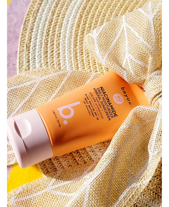 beyou Daily Moisturizer Mineral Face SPF 40 Sunscreen, 1.69 fl oz - Macy's