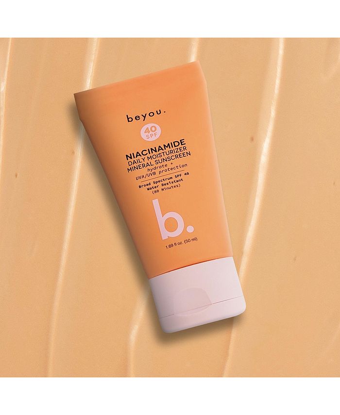 beyou Daily Moisturizer Mineral Face SPF 40 Sunscreen, 1.69 fl oz - Macy's