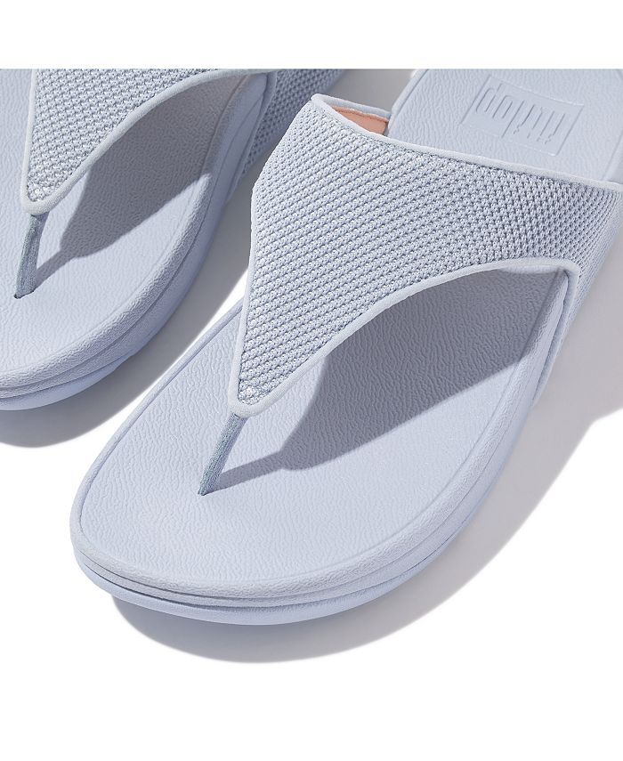 FitFlop Women's Lulu Water-Resistant Two-Tone Webbing Toe-Thongs - Macy's
