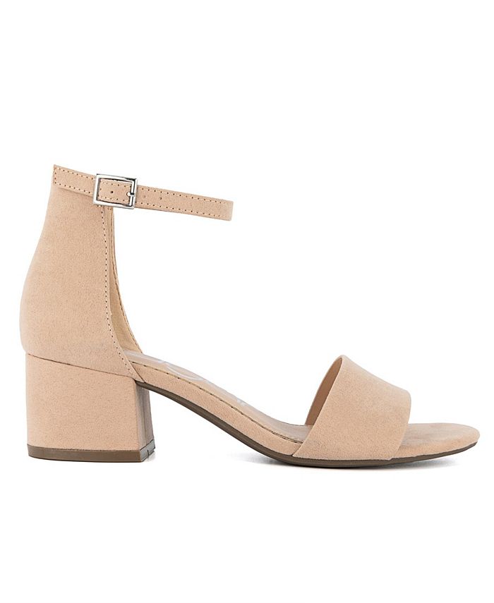 Sugar Women's Noelle Low Dress Sandals - Macy's