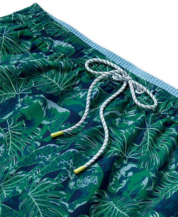 Bonobos Men's Riviera UPF 50+ Printed 7" Swim Trunks - Macy's