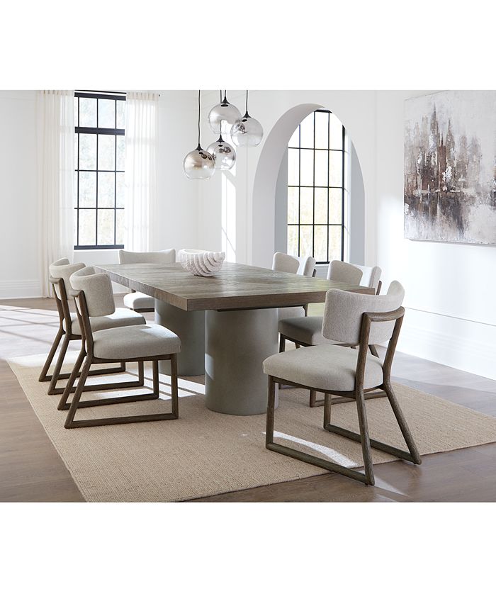 Bernhardt Fantasia 7pc Dining Set (Table + 6 Side Chairs) - Macy's