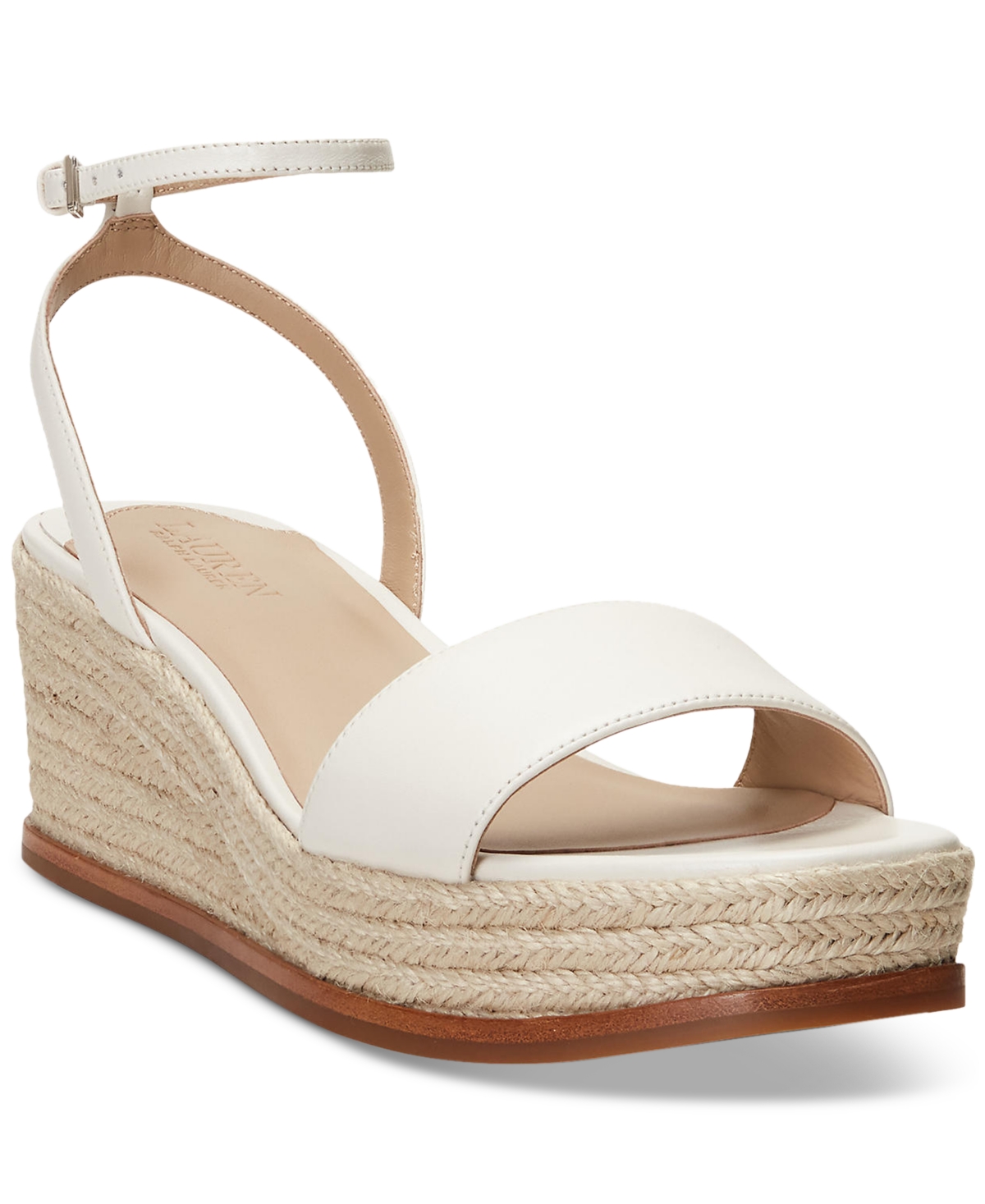 Click here for Lauren Ralph Lauren Womens Leona Espadrille Platfo... prices