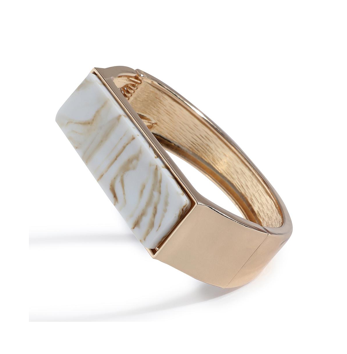 Click here for Sohi Womens Gold Marble Bar Bracelet - Gold prices