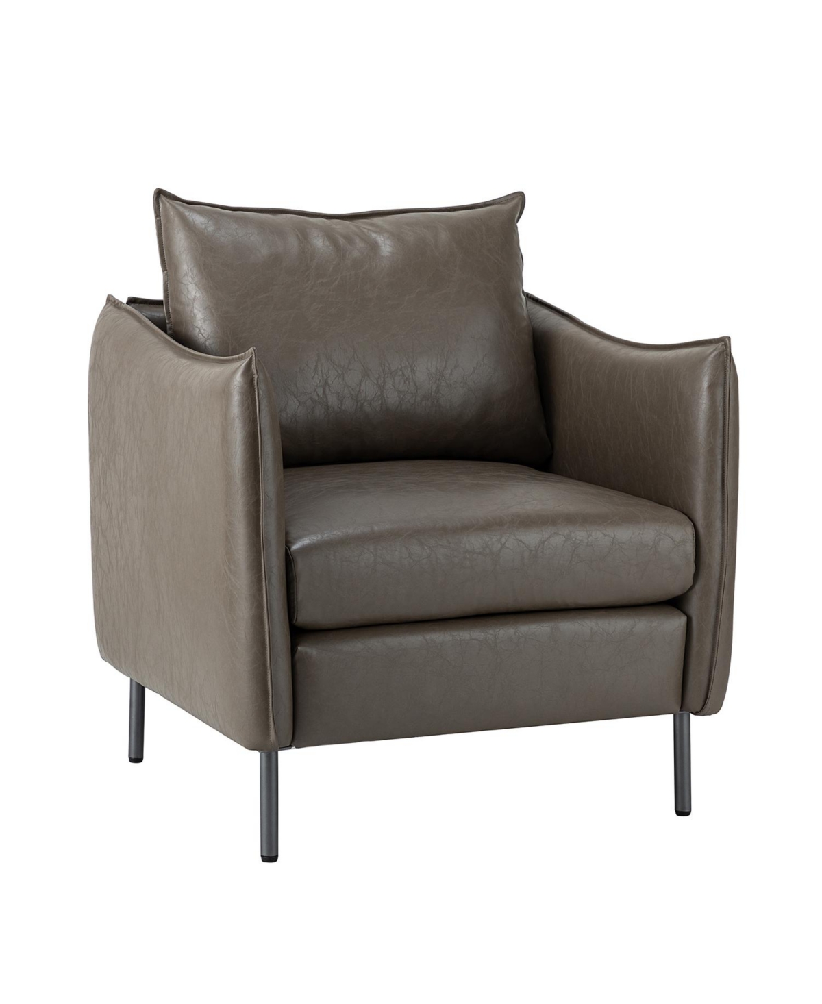 Click here for Hope Comfy Living Room Armchair with Metal Legs -... prices